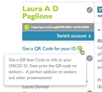 Neue Funktionalität am Freitag – ORCID iD QR-Codes - ORCID